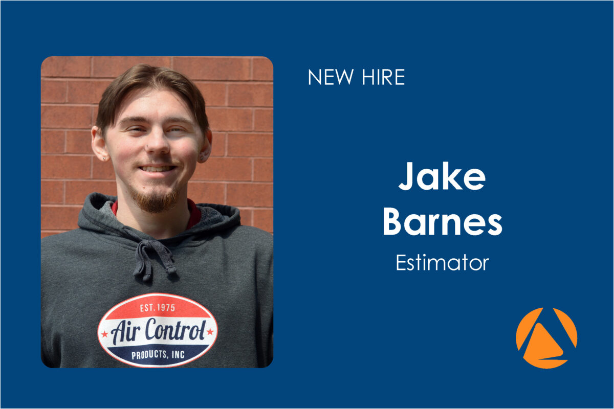 ACP welcomes Jake Barnes - Air Control Products, Inc.