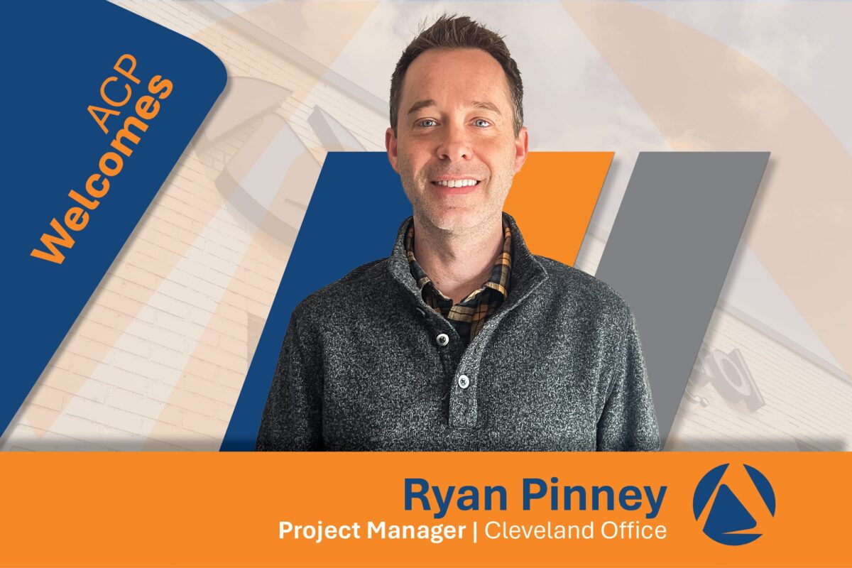 Ryan Pinney Joins ACP Cleveland - Air Control Products, Inc.